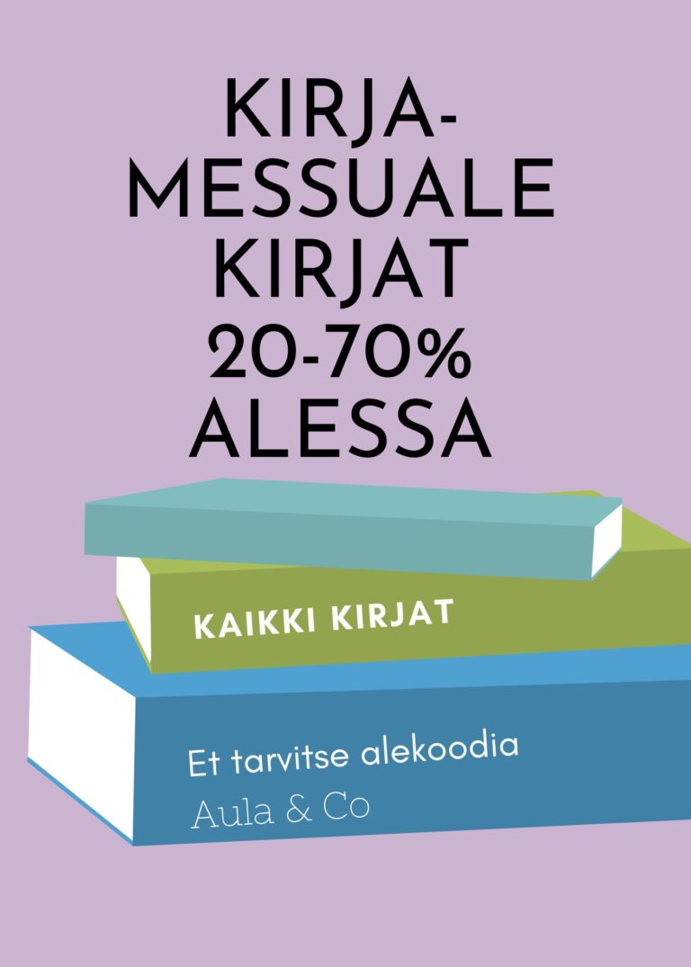 Kirjamessuale on alkanut - Aula & Co
